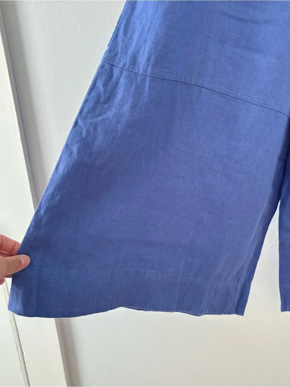 COS | Pants & Jumpsuits | Cos Linen Culottes Relaxed Elastic Waistband ...